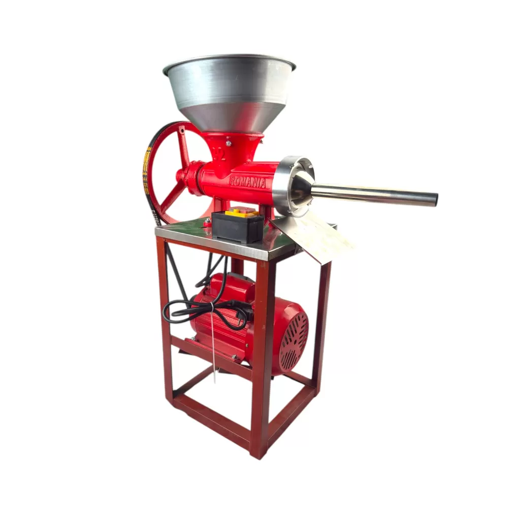 Masina de tocat carne German Meister nr 32 cu motor 3kw, palnie pentru ...