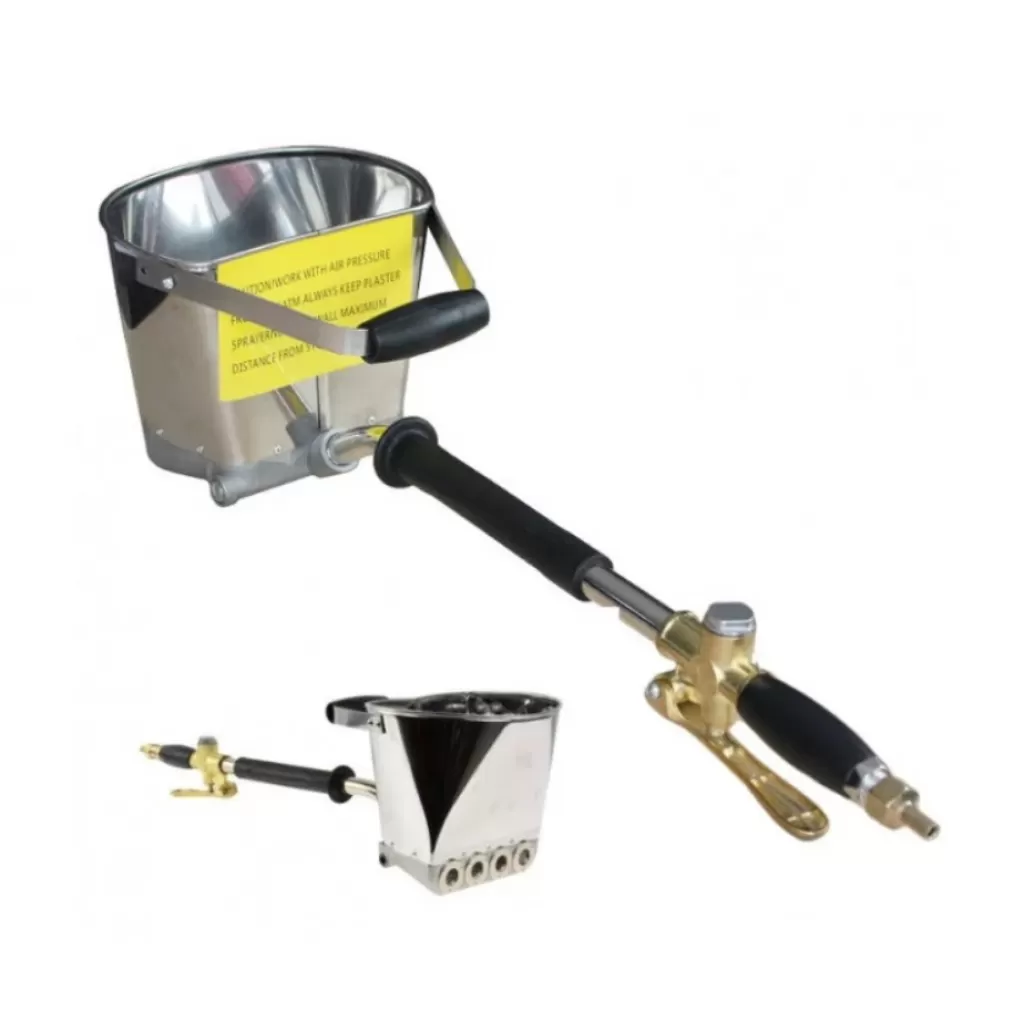 Masina de Tencuit Pneumatica pentru pereti, 500L / min, 8-10 Bari