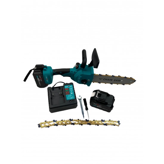 Minifierastrau cu 2 acumulatori Kraft Royal 36 V, 10 Ah. lama 25 cm, 2 ...