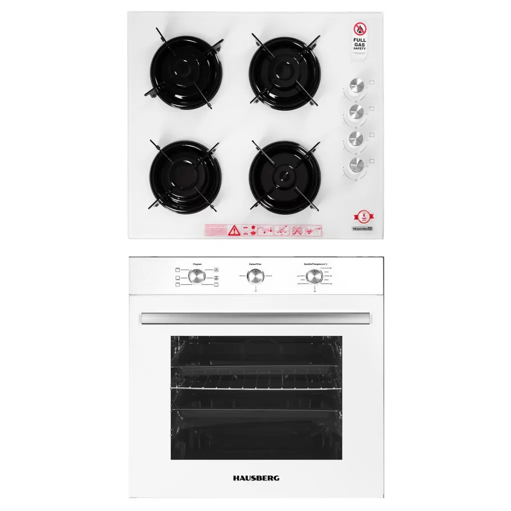 Pachet incorporabil Hausberg HB-8053AB, Electric, 2225 W, 71 l, 6 ...