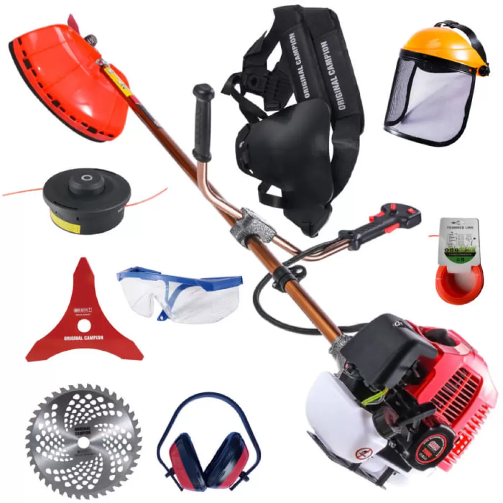 Motocoasa pe benzina Alfa 7* 7000 Professional, 8 Accesorii incluse ...