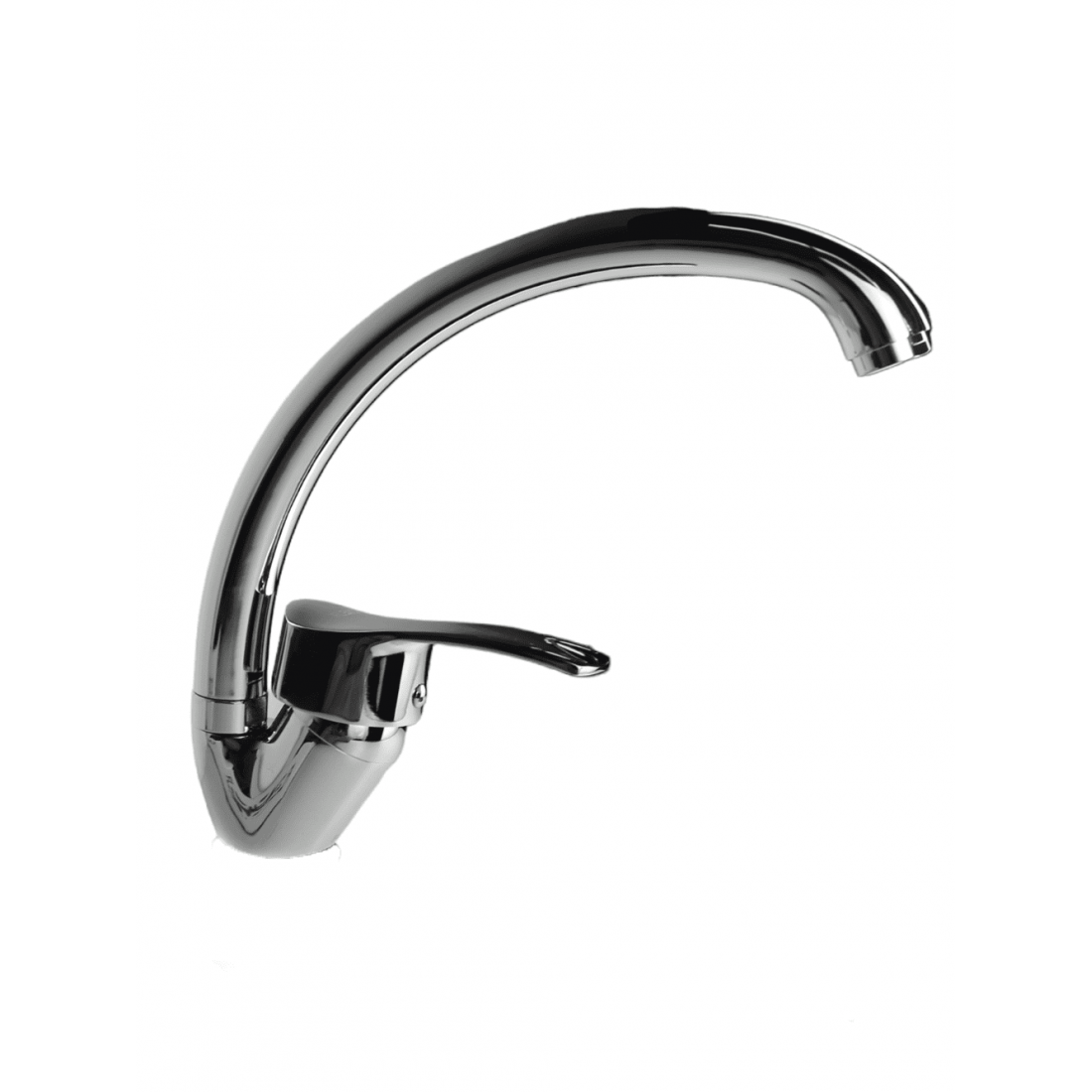 Baterie bucatarie, chrome, silumin, cartus ceramic, monocomanda, FLEKO ...