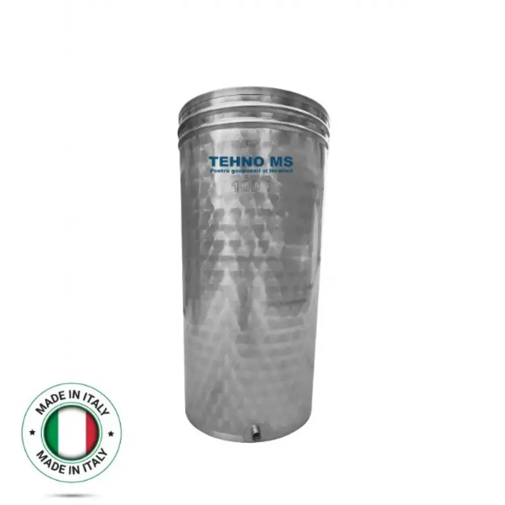 BUTOI DIN INOX ITALIA CU CAPAC FLOTANT BUSONAT 1000L