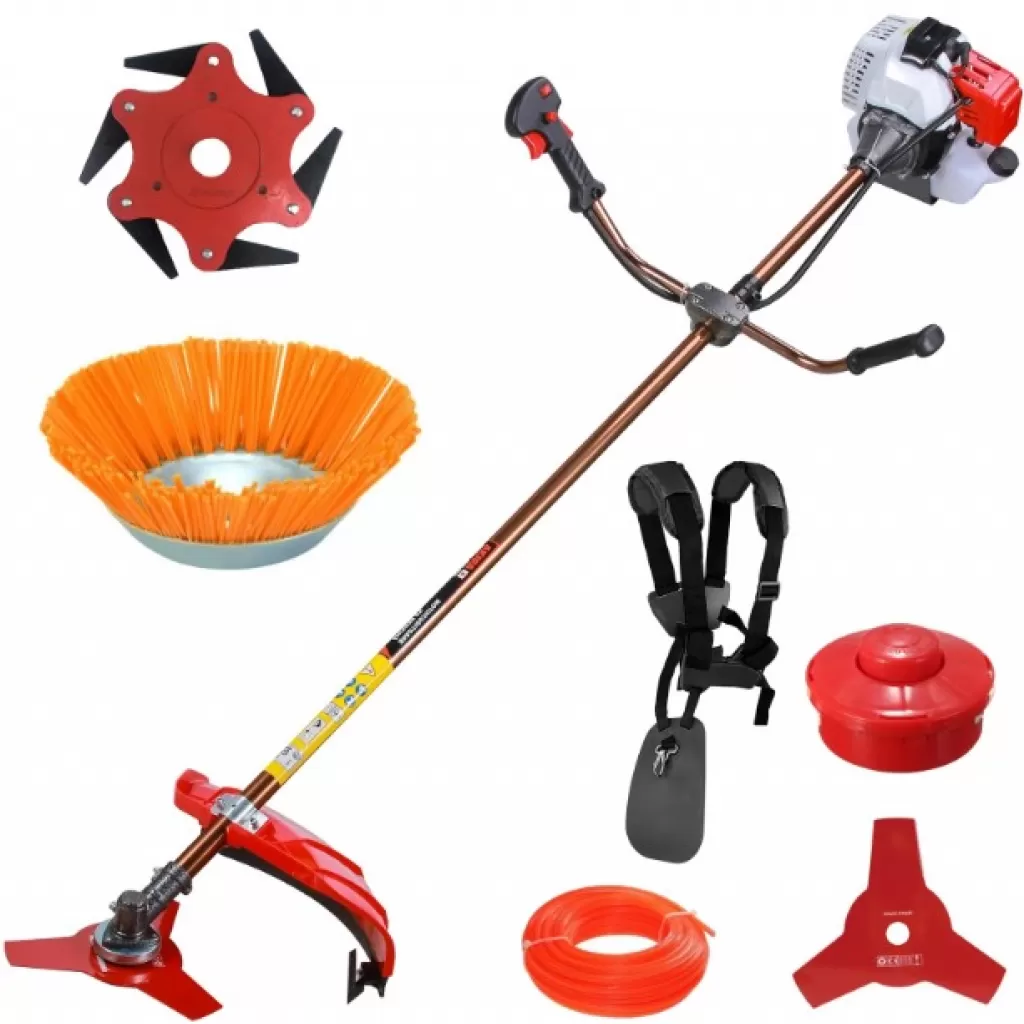 Pachet Motocoasa AKIRA Japan 8CP, Accesoriu tip perie, Disc 6T cu dinti ...