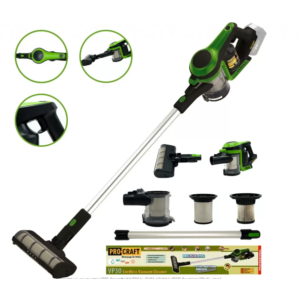 Aspirator cu acumulator VP30, Procraft UNIVERSAL (FARA ACUMULATOR ...