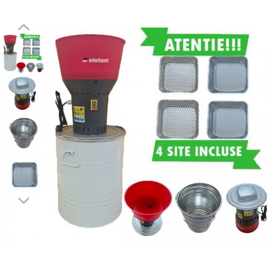 Moara electrica pentru cereale 50 L Elefant