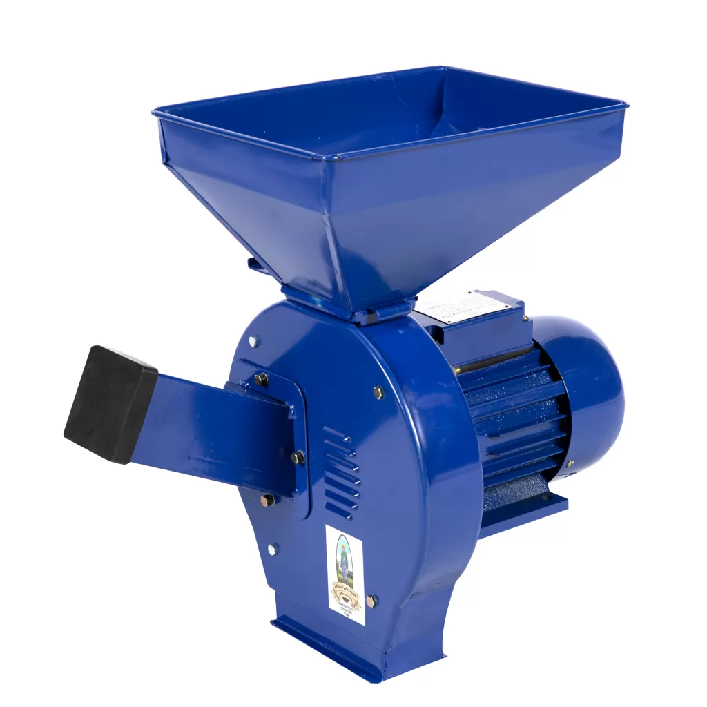 Moara electrica de macinat Lucerna, Paie, Furaje porumb, grâu, orz ...