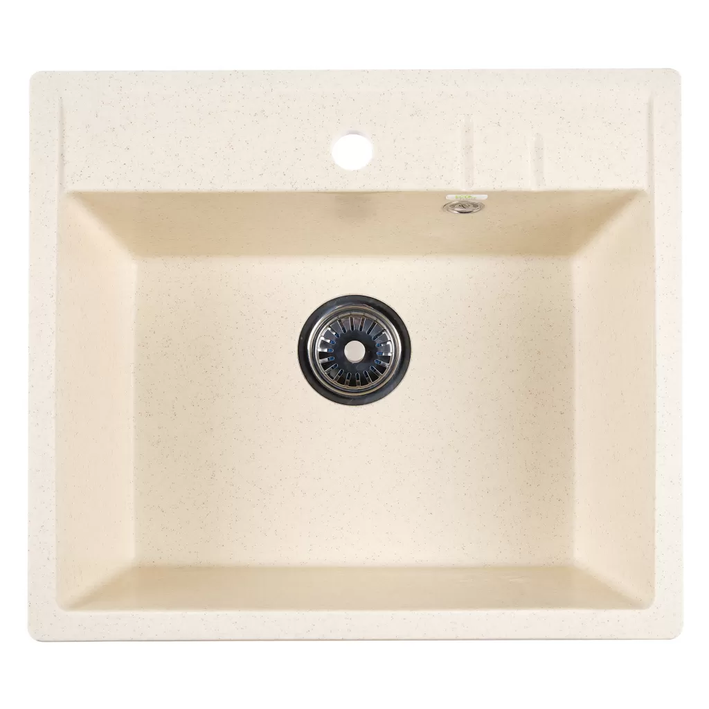 Chiuveta compozit patrat bej 550x490mm