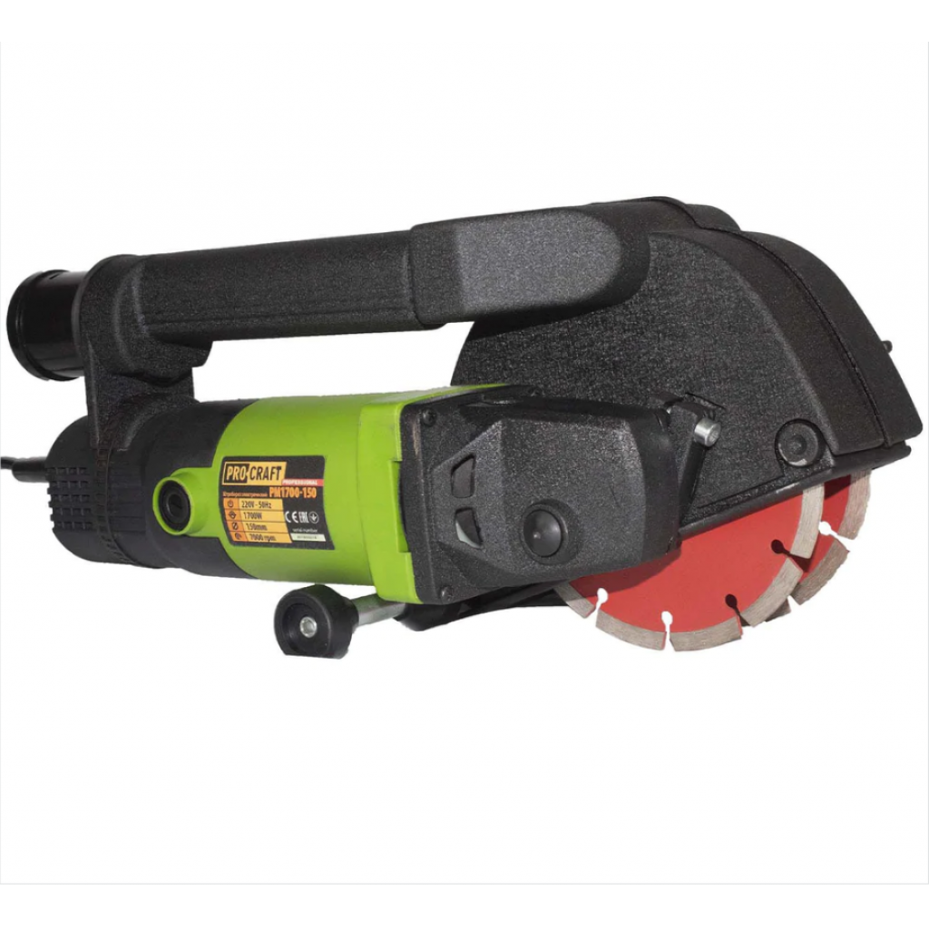 Freza canelat pentru taiere beton Procraft PM1700-150, 1700W, 7000RPM ...