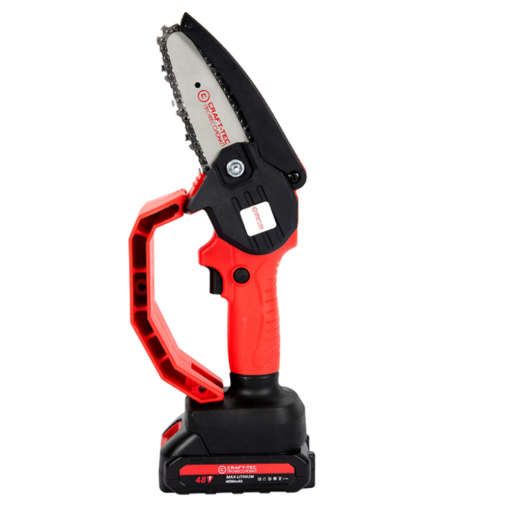 Mini fierastrau portabil cu acumulator Craft Tec, 600 W, 2000 mAh, Li ...