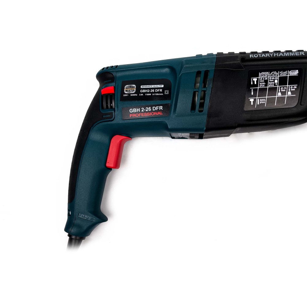 Ciocan Rotopercutor Electric German Meister 1100W + Mandrina + Valiza ...