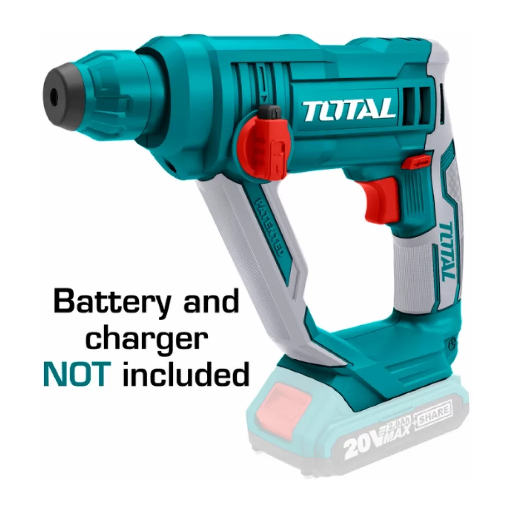 Cod produs: TRHLI1601 TOTAL - Ciocan rotopercutor - 1.5J - Li-Ion - 20V ...