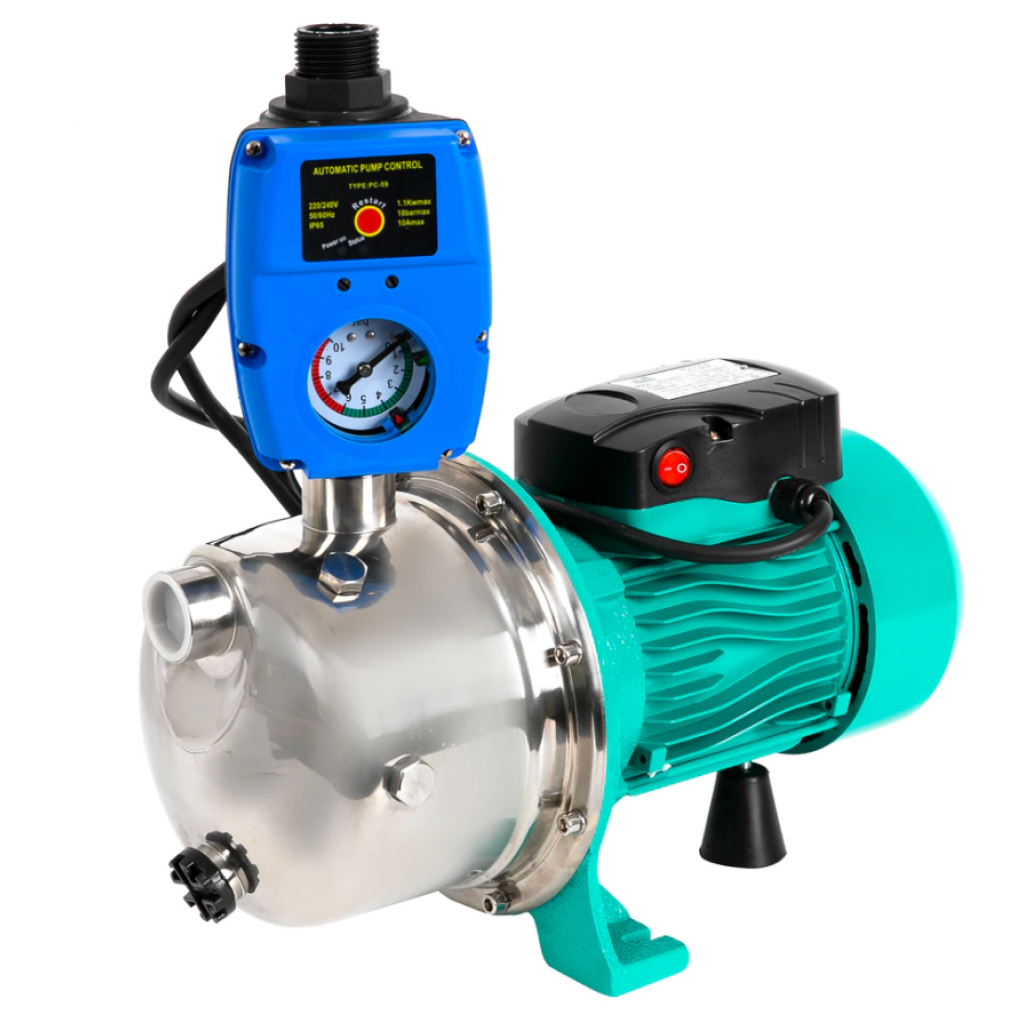 Kit hidrofor electronic Alpin Profi JET100SS-Green, 1500W, H refulare ...