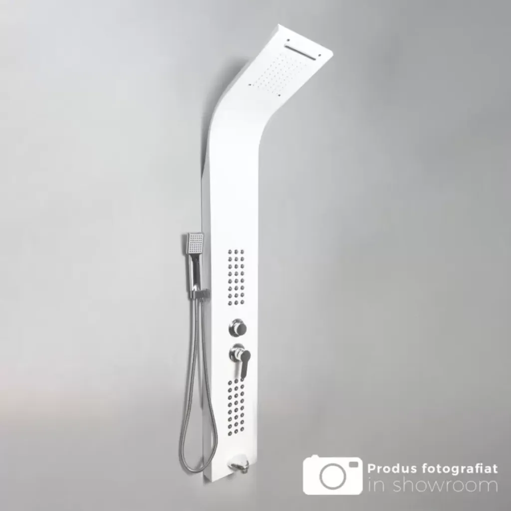 Panou Dus, Inox SUS304, Alb, LYP/002